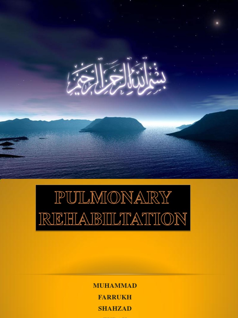 Pulmo Rehab Guide | PDF | Strength Training | Chronic Obstructive ...