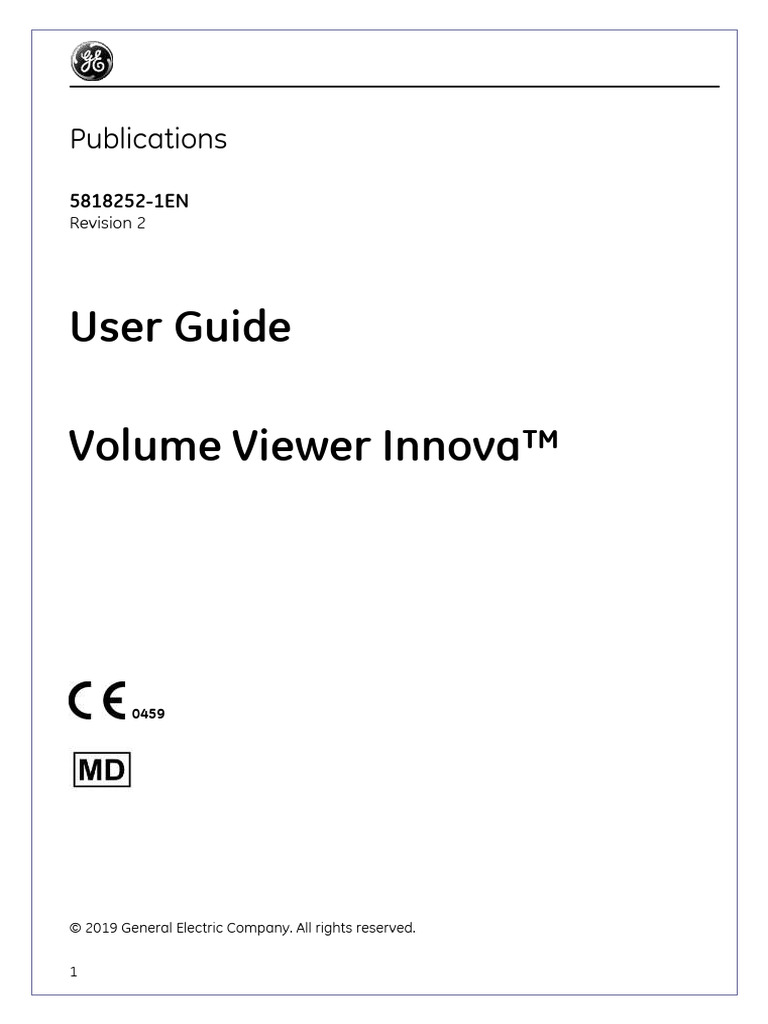 Volume Viewer Innova 15.0 Ext4 OM | PDF | Medical Device | Medical Imaging