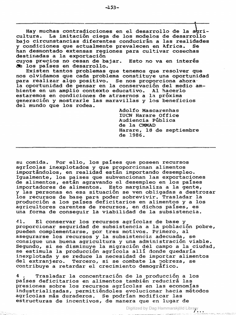 CMMAD Informe Comision Brundtland Sobre Medio Ambiente Desarrollo 5 ...