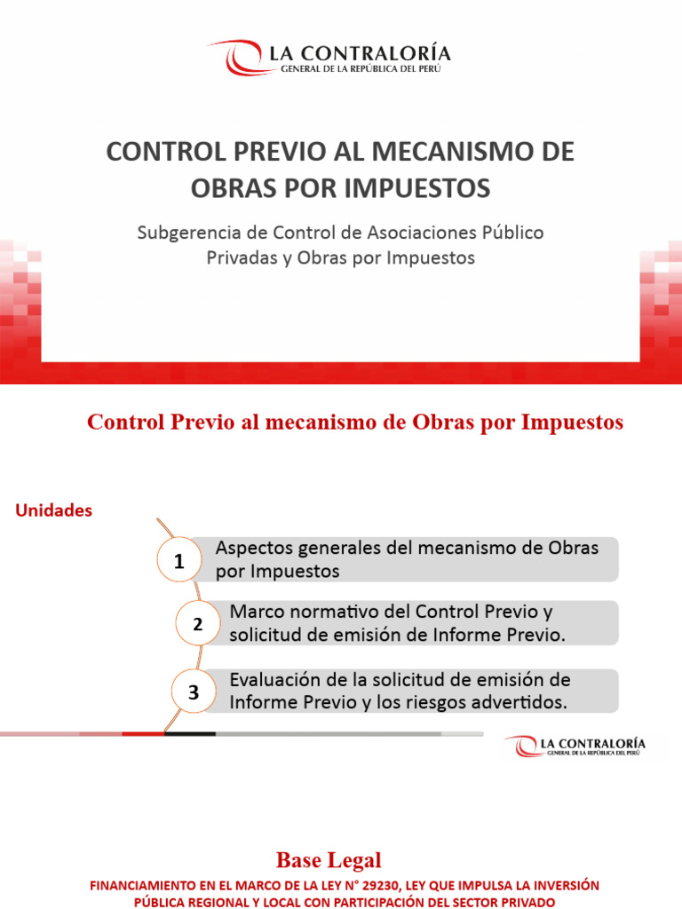 Presentacion Control Previo OXI 29.04.2022 | PDF | Business | Presupuesto