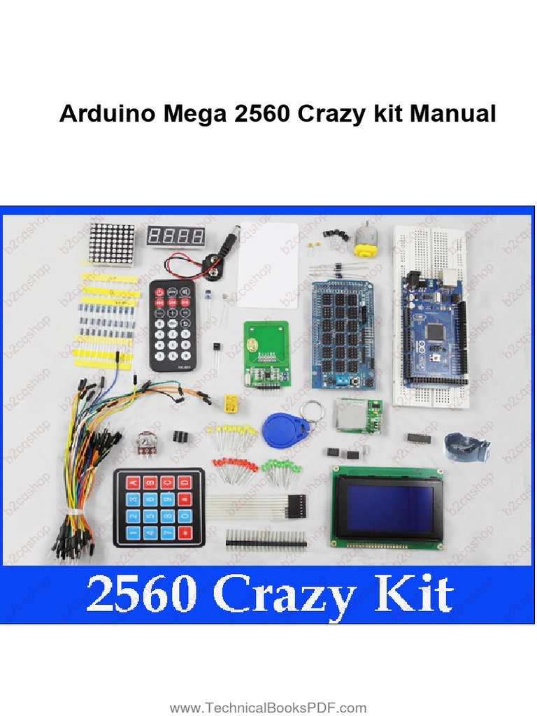 Arduino Mega 2560 Crazy Kit Manual | PDF | Arduino | Resistor