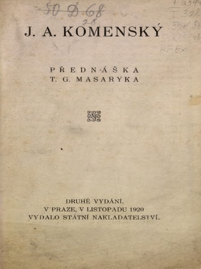J A Komensky-Tgm | PDF
