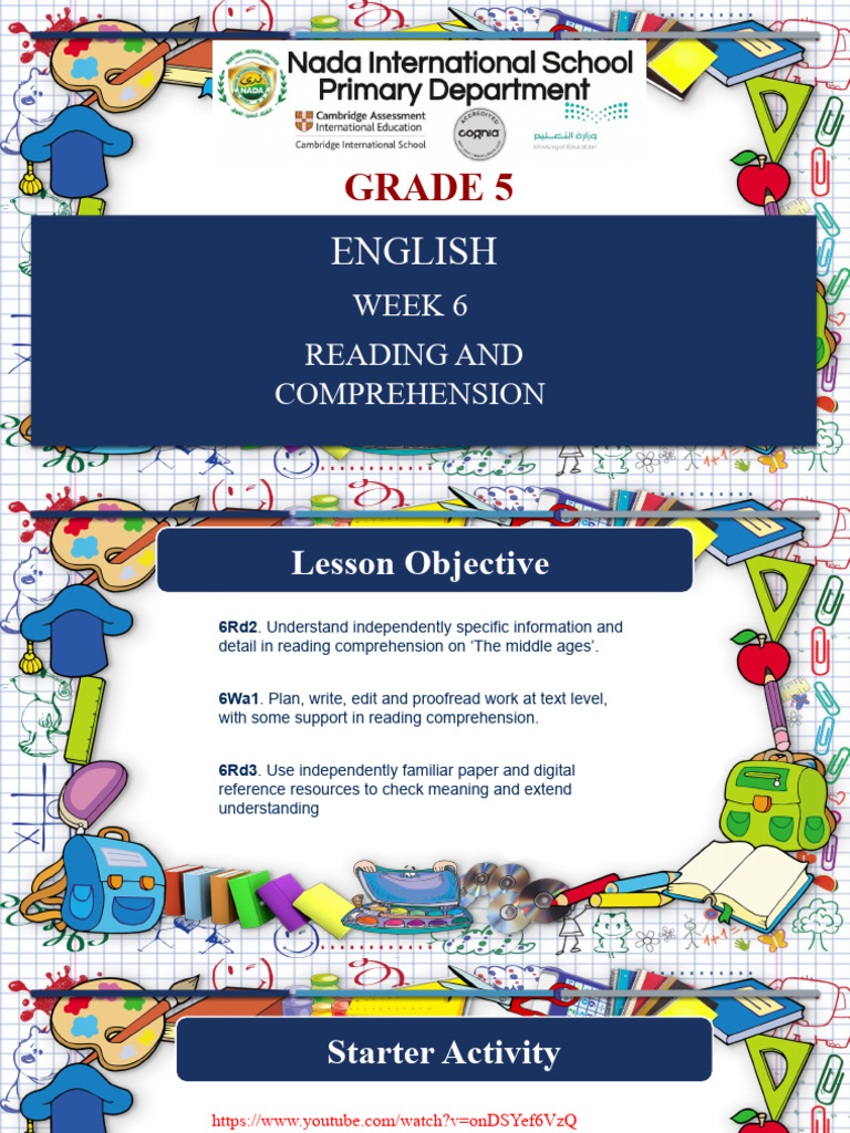 TERM 2 WEEK 6 READING | PDF