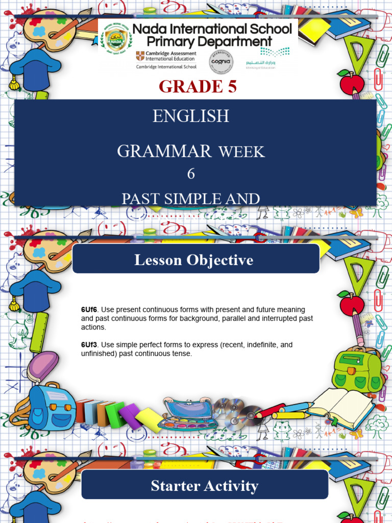 Term 2 Week 6 Grammar | PDF