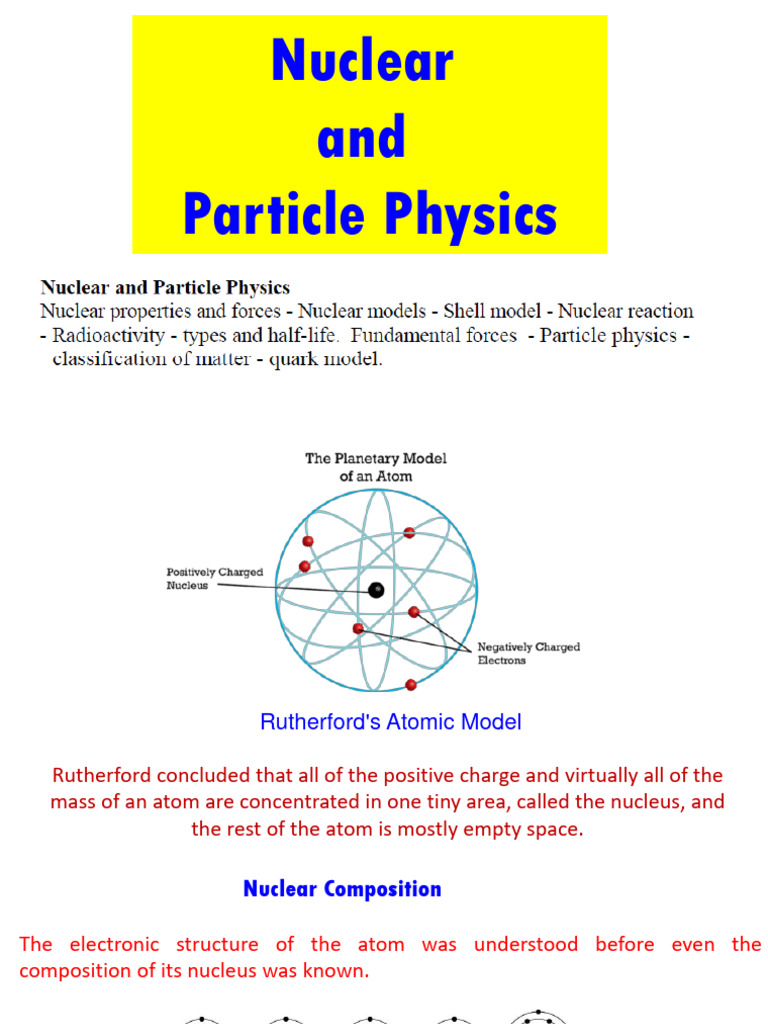 Nuclear Physics 1 Download Free Pdf Atomic Nucleus Atoms