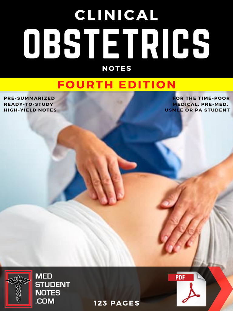 Clinical Obstetrics - 4th Ed | PDF | Menstrual Cycle | Human Reproduction