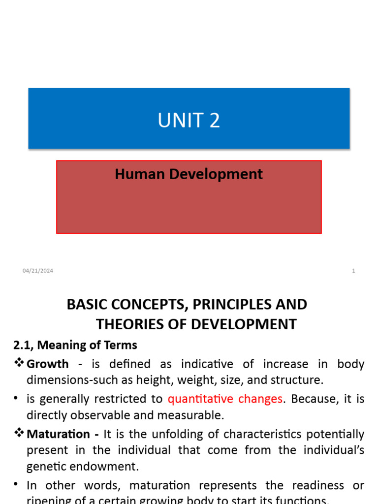 Unit 2 | PDF | Adolescence | Thought Unit 2 | PDF | Adolescence | Thought
