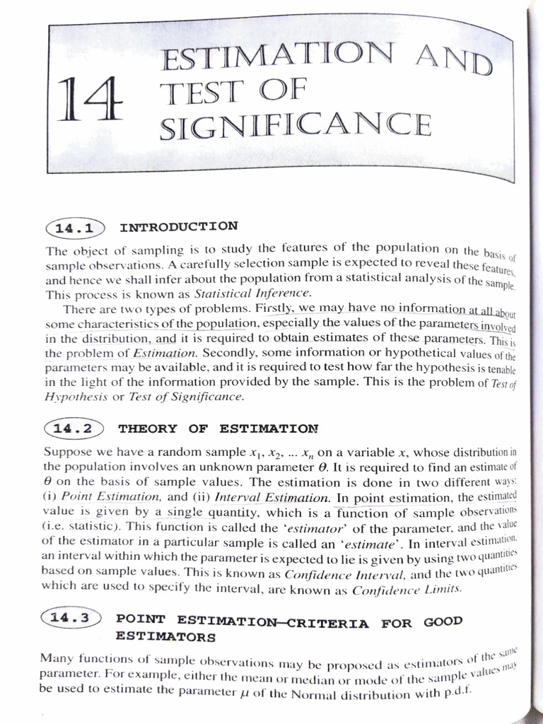statistics 2 | PDF | Estimator | Bias Of An Estimator