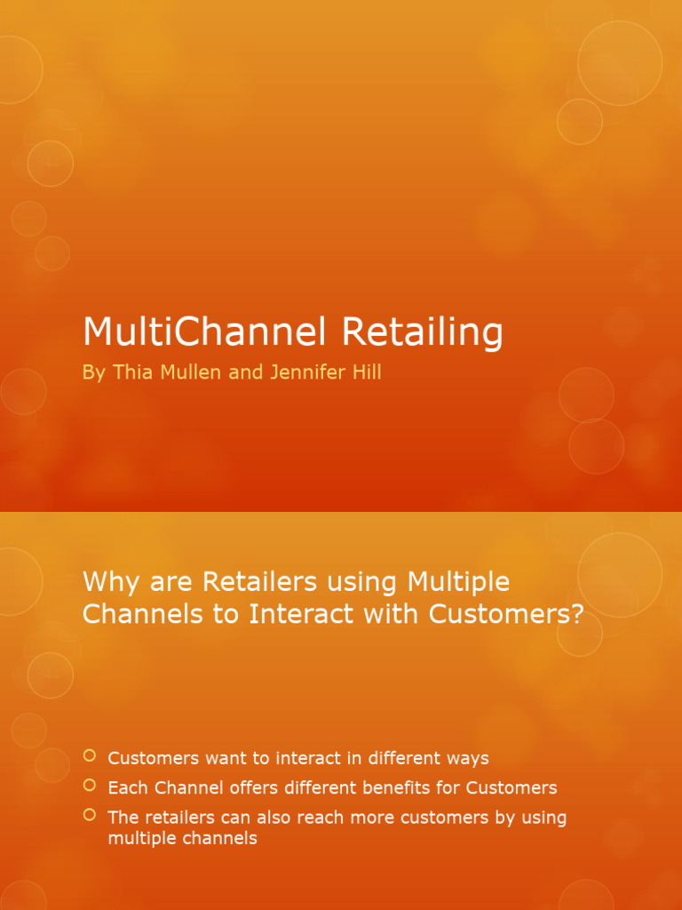 Chapter 3 Multi Channel Retailing | PDF | Retail | Online Shopping