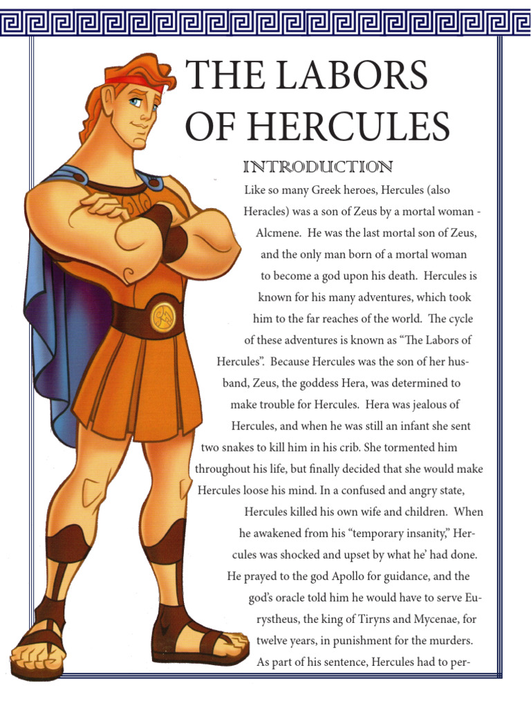 Hercule | PDF | Hades | Hera