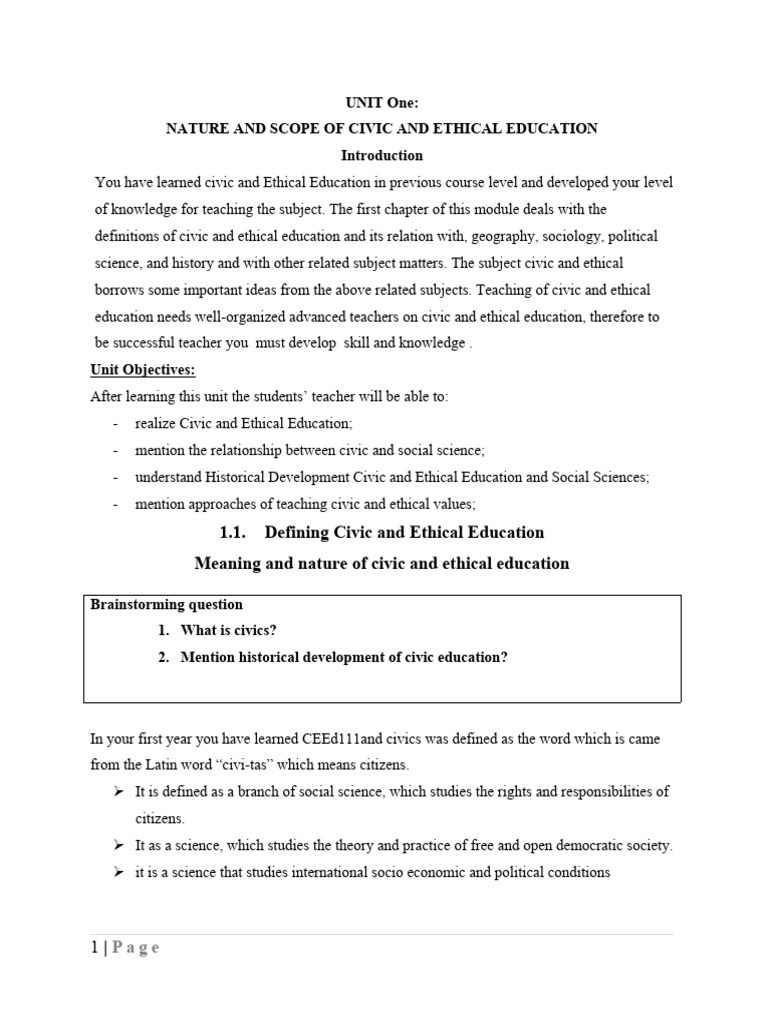 Module of Subject Area Method | PDF | Learning | Social Sciences