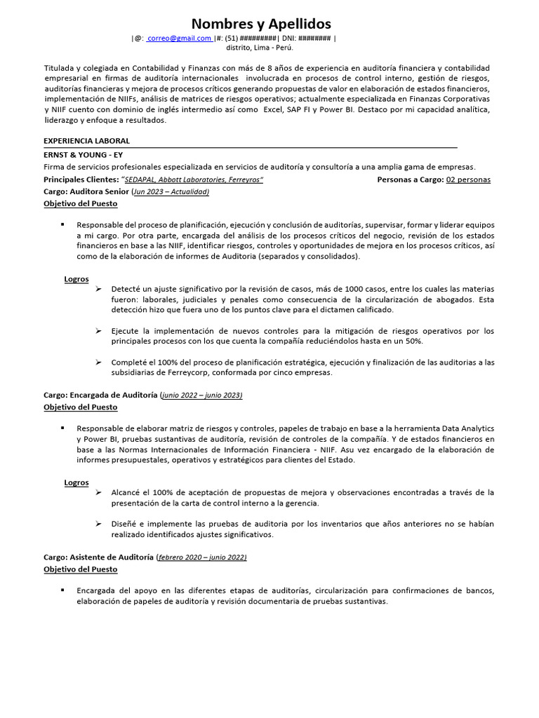 ejemplo 2 | PDF | Auditoría | Contabilidad