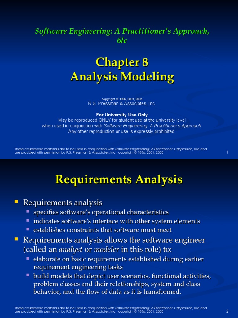 Unit 4 Analysis Model Pdf Class Computer Programming Method Computer Programming 5363