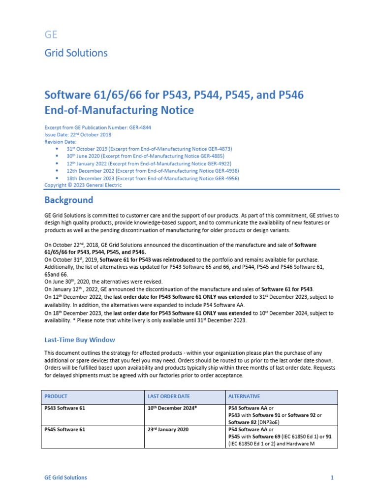 GER-4844-P543-4-5-6-SW61-65-66+E 12 | PDF | Computer Science ...