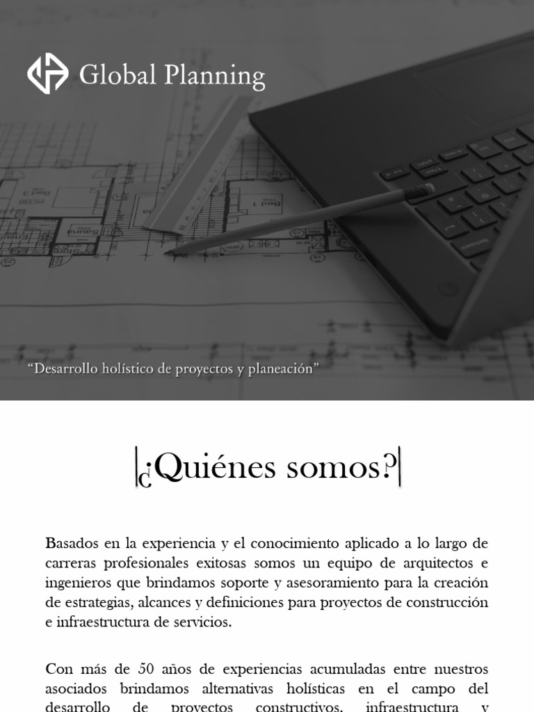 Presentación Global Planning | PDF | Arquitecto | Ingeniería