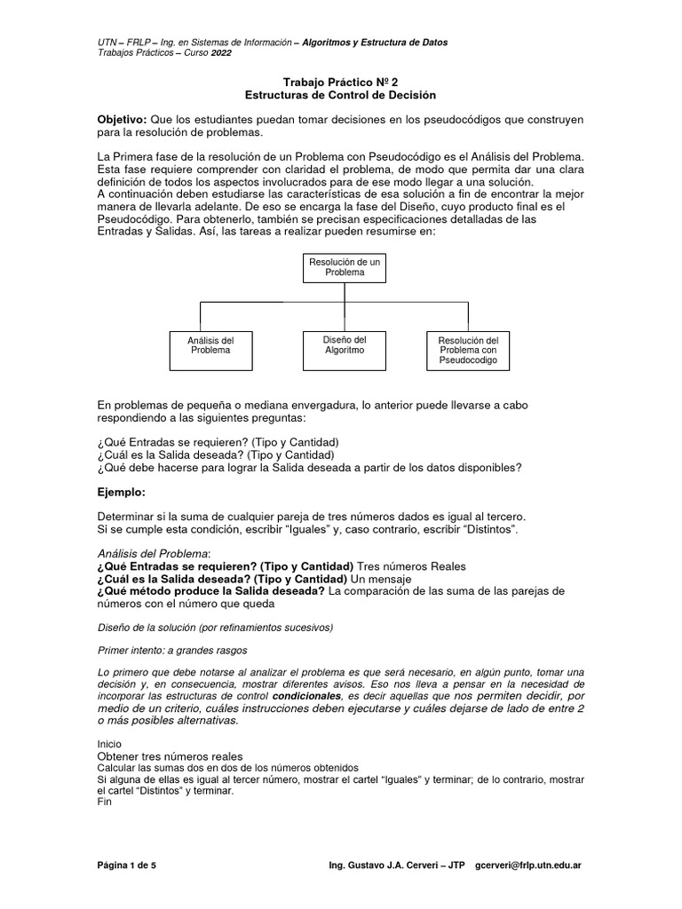 TP2 2022 | PDF | Algoritmos | Programación de computadoras TP2 2022 | PDF | Algoritmos | Programación de computadoras