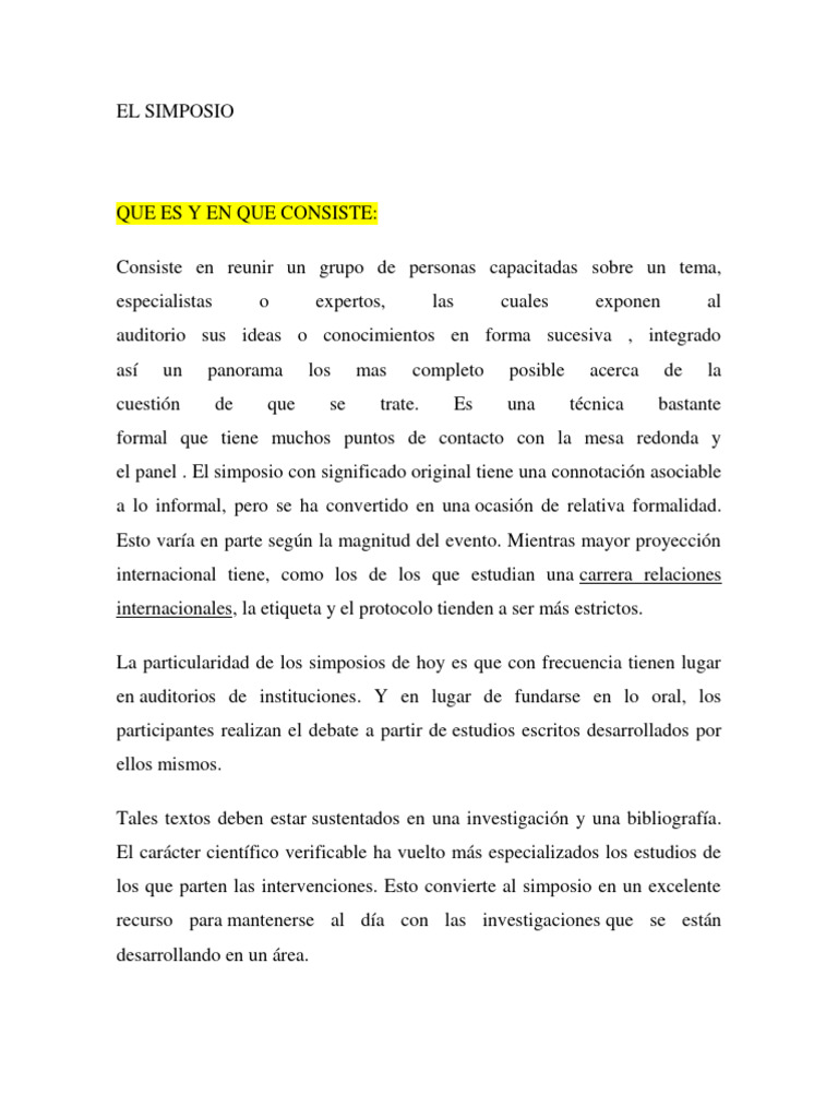 El Simposio | PDF | Simposio | Platón