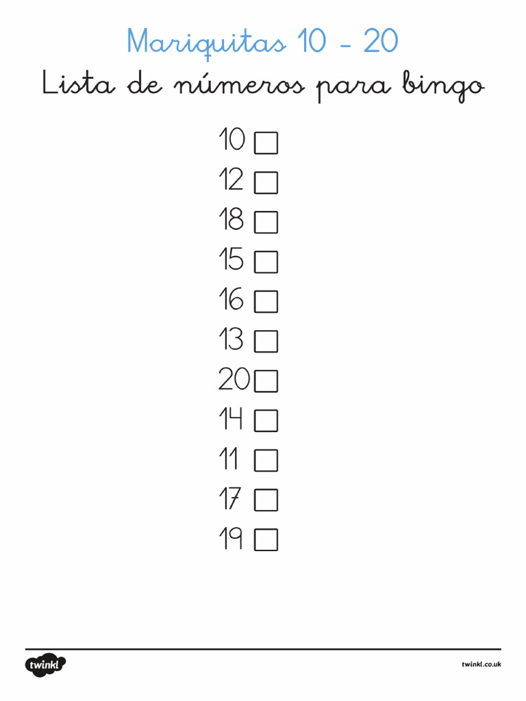 Lista de Numeros | PDF