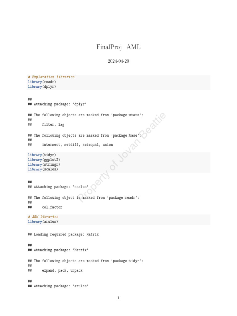 Finalproj Aml | PDF | Restaurants | Computer Programming
