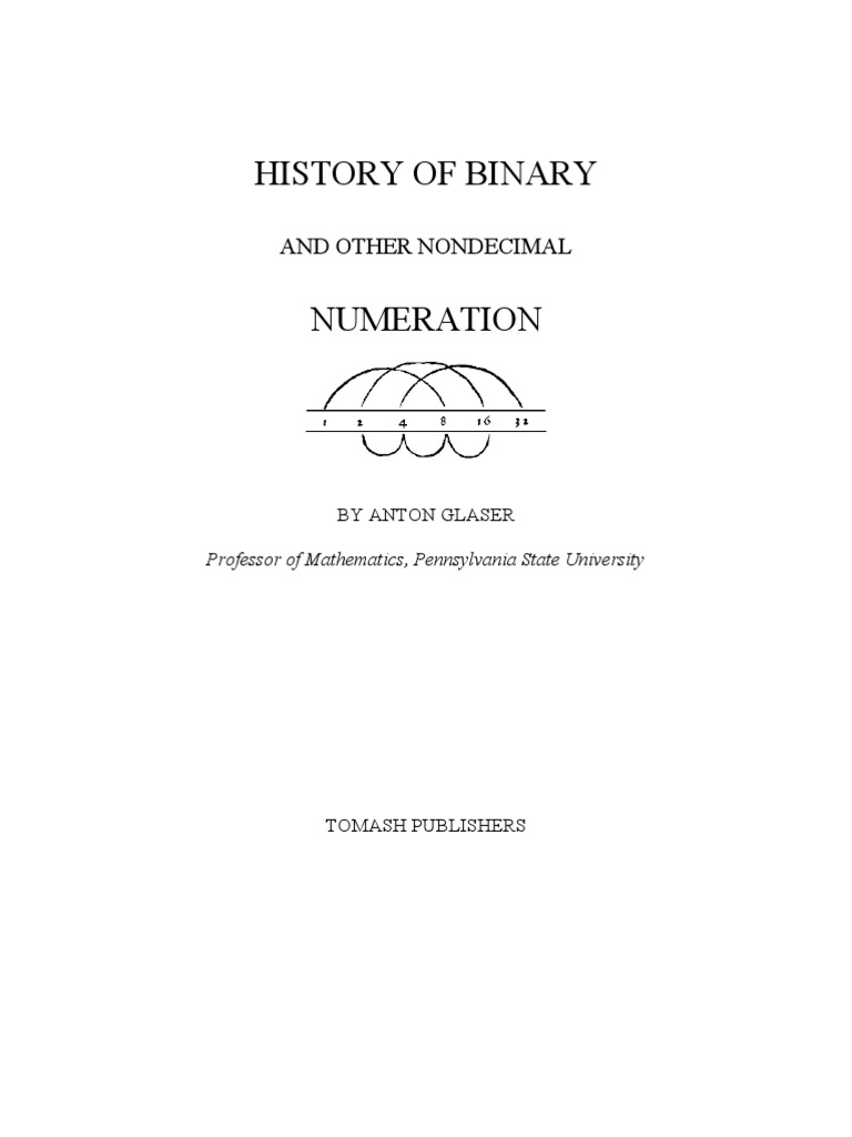 History of Binary | PDF | Multiplication | Arithmetic