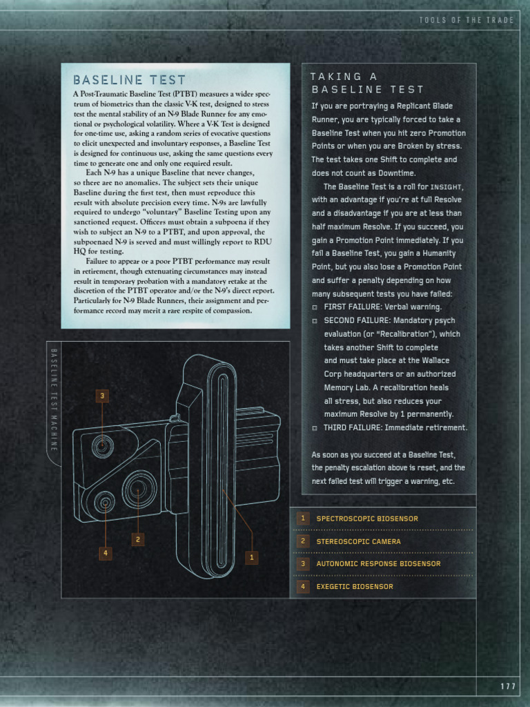 Understanding Blade Runner Baseline Tests | PDF | Cartridge (Firearms ...