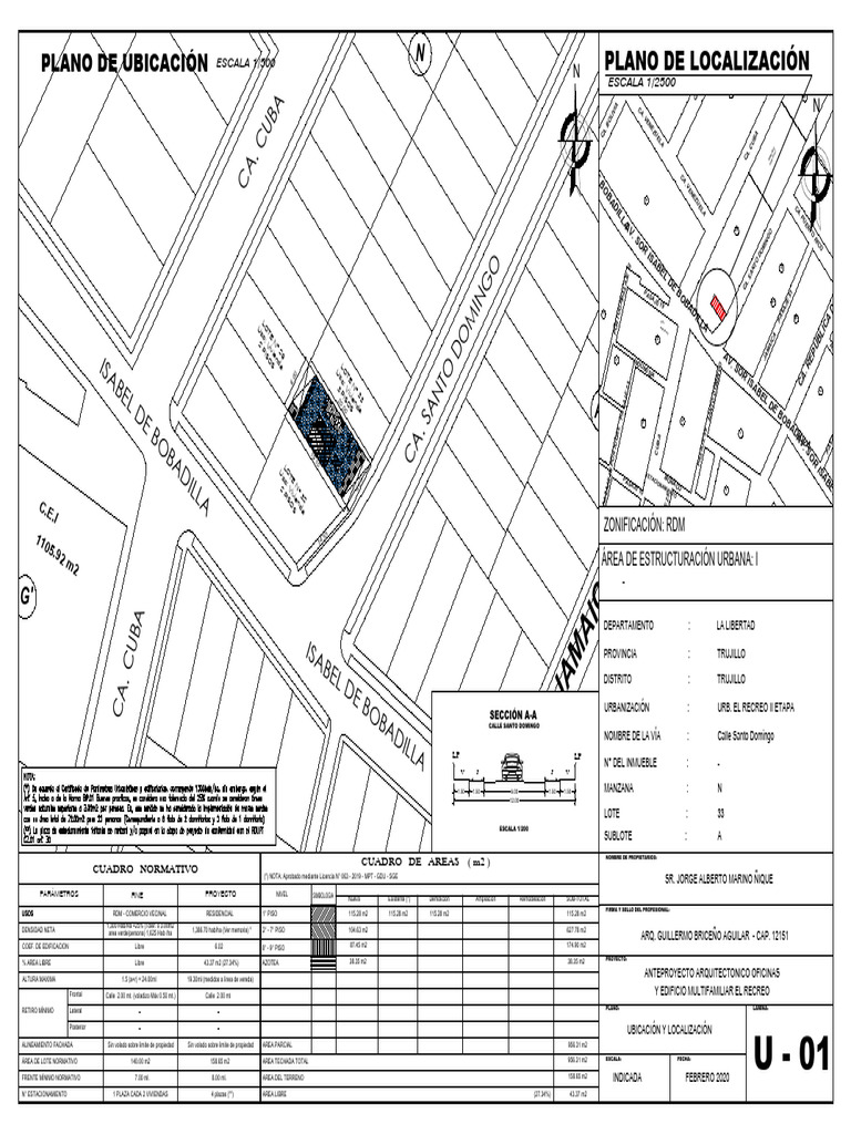 Planos Arquitectura y Seguridad | PDF