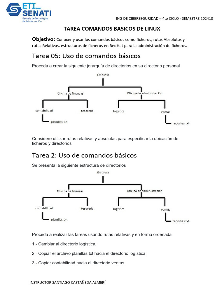 Comandos Básicos de Linux en Ciberseguridad | PDF | Informática