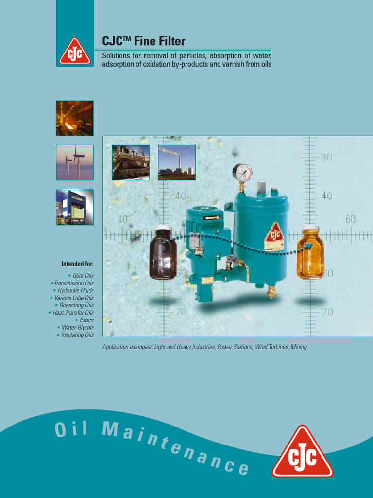 Fine Filters | PDF | Filtration | Water