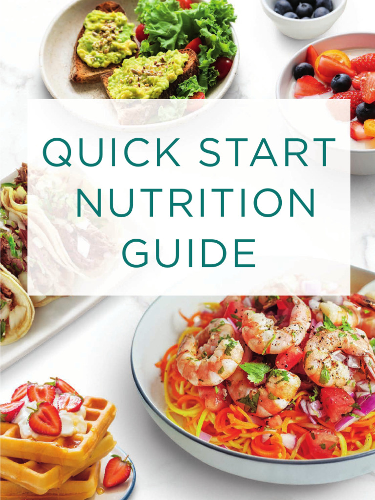 Quick Start Nutrition Guide | PDF | Magenta | Cyan