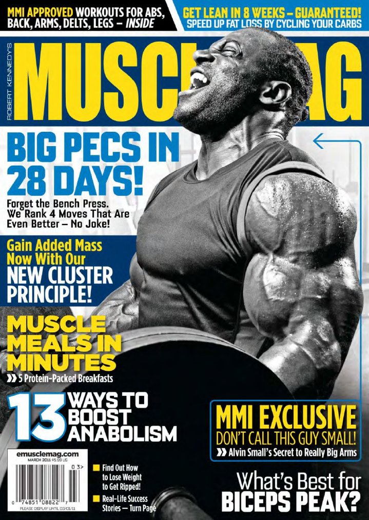 MuscleMag Intern - March 2011 | PDF