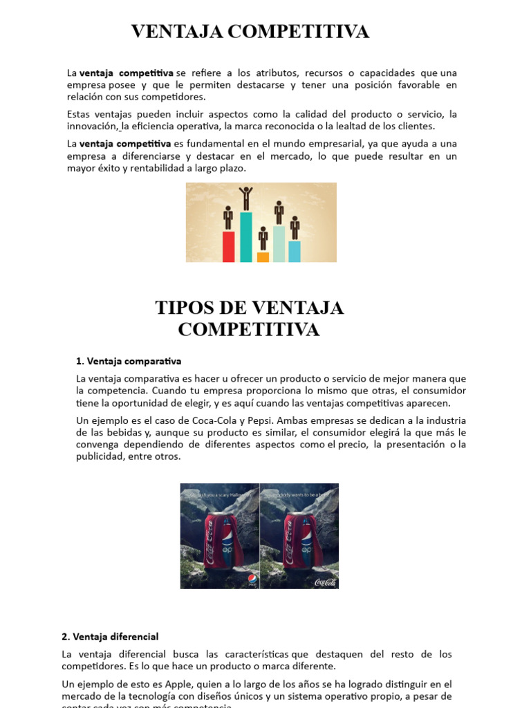 VENTAJA COMPETITIVA | PDF