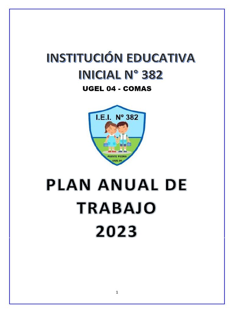 PAT 2023 - 382[1] G | PDF | Enseñando | Maestros