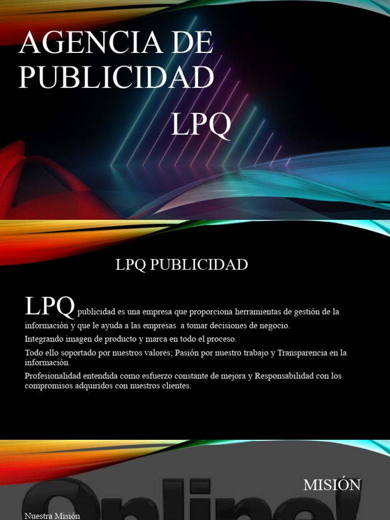 Empresa LPQ Publicidad | PDF