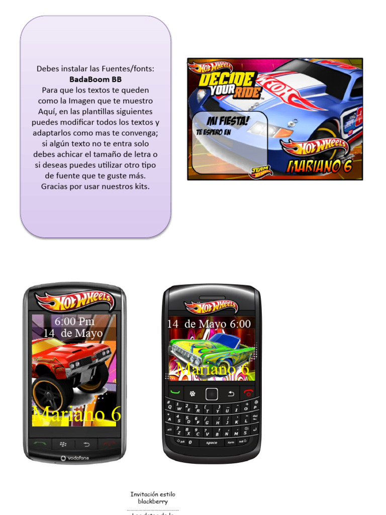 Kit Hot Wheels | PDF