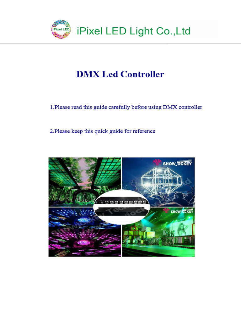 Artnet DMX Controller Showjockey Stage High Power Pixel | PDF | Computing | Electrical Engineering