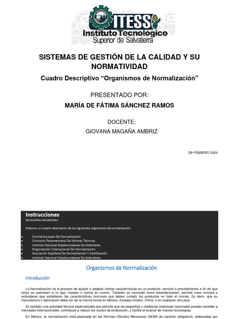 SGCyN - T1-A3 - Cuadro Descriptivo - MFSR | PDF | Business