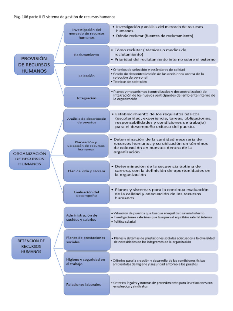 Matriz para Diseñar Los Procesos Del Macro Sistema de RRHH y Sus Politicas | PDF