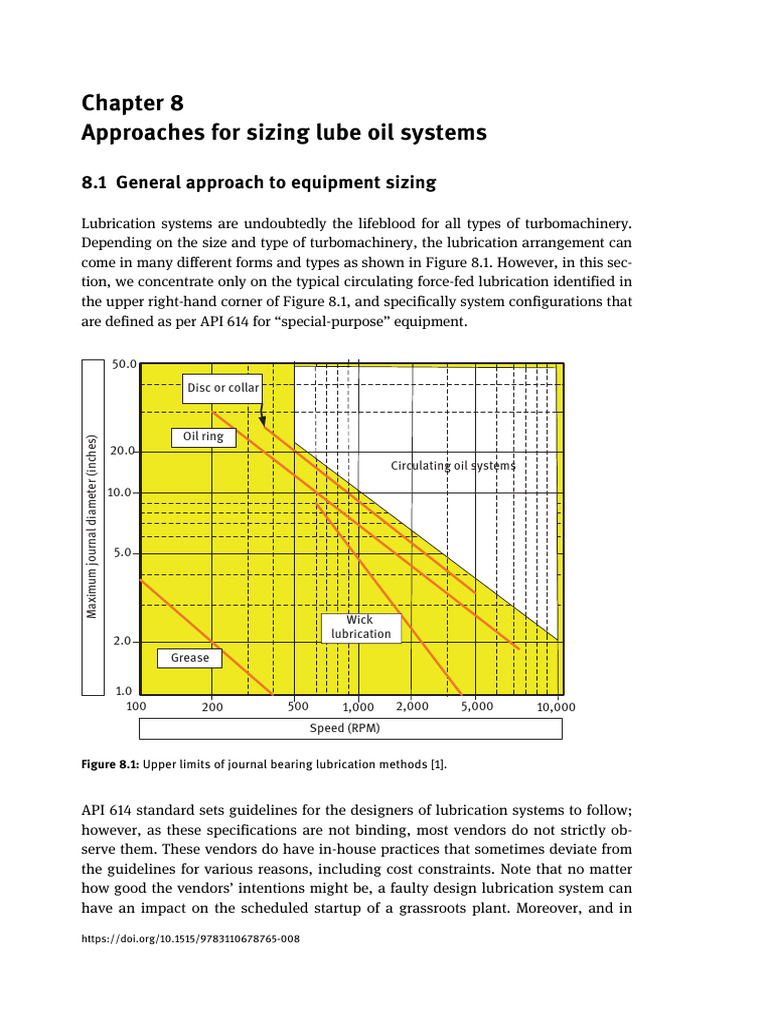 Sizing API 614 Lubrication Systems | PDF | Pump | Bearing (Mechanical)
