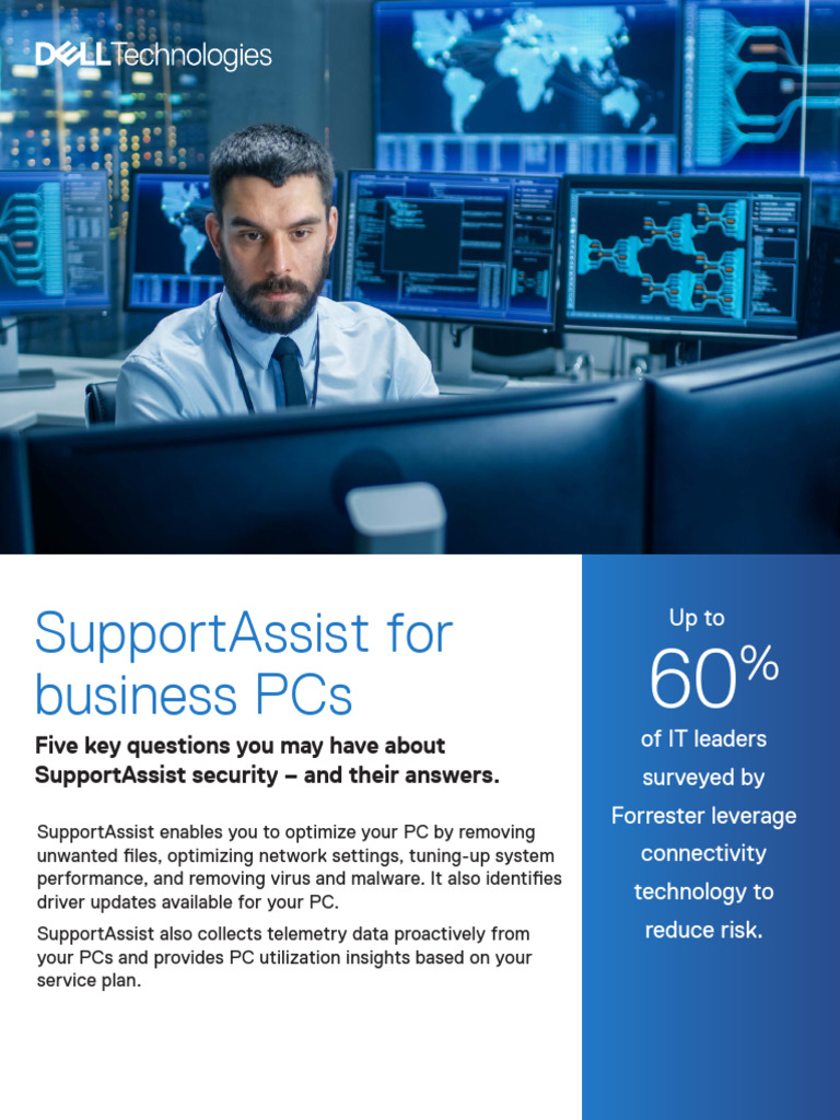 Supportassist For Business Pcs Security White Paper | PDF | Security | Computer Security