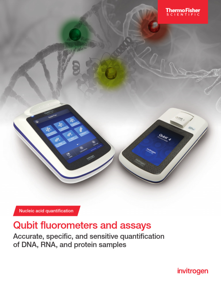 Qubit Fluorometers Assays Brochure | PDF | Lipopolysaccharide ...