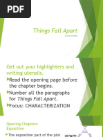 Chapter 1 Analysis of Things Fall Apart | PDF
