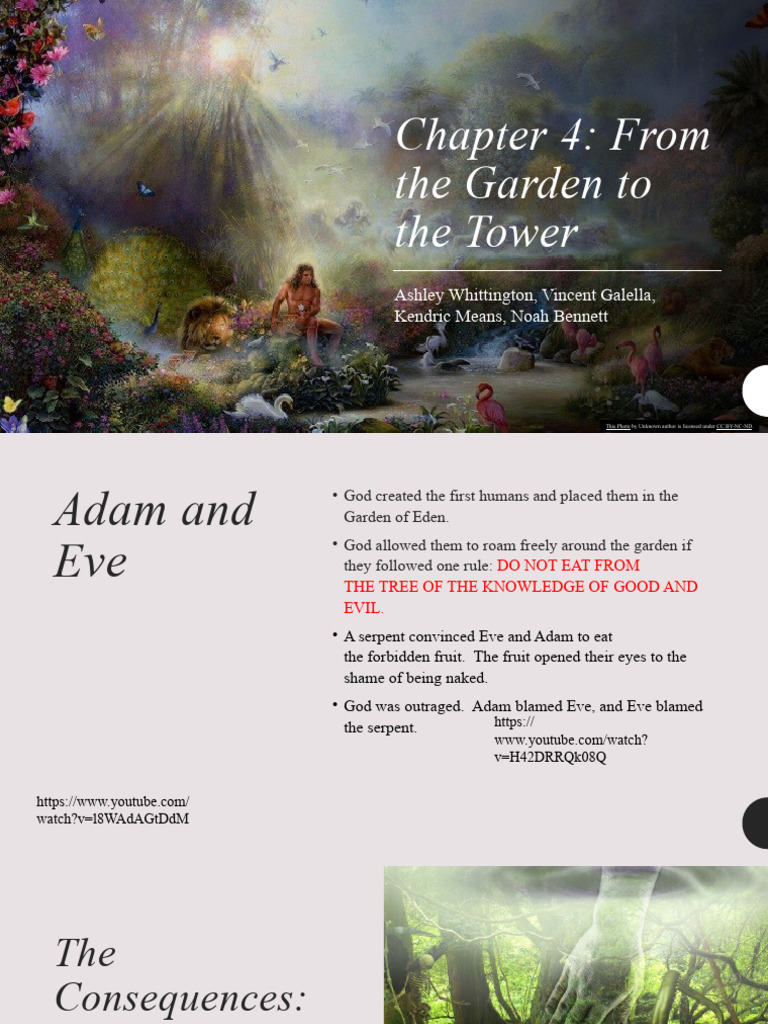 Chapter 4: From The Garden To The Tower: Ashley Whittington, Vincent Galella, Kendric Means ...