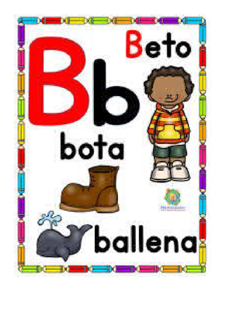 Abecedario A Color | PDF