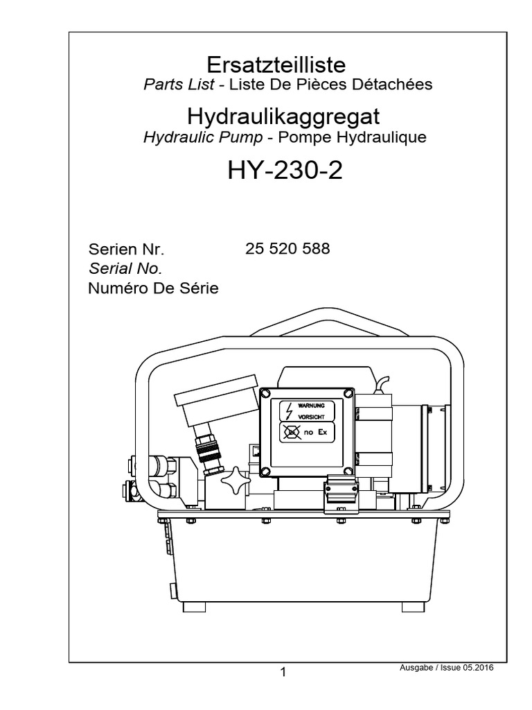 Hy 230 2 | PDF | Électrotechnique | Hydraulique