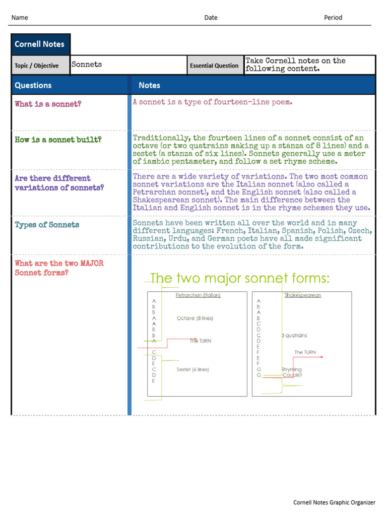 Sonnet | PDF | Sonnets | Poetry