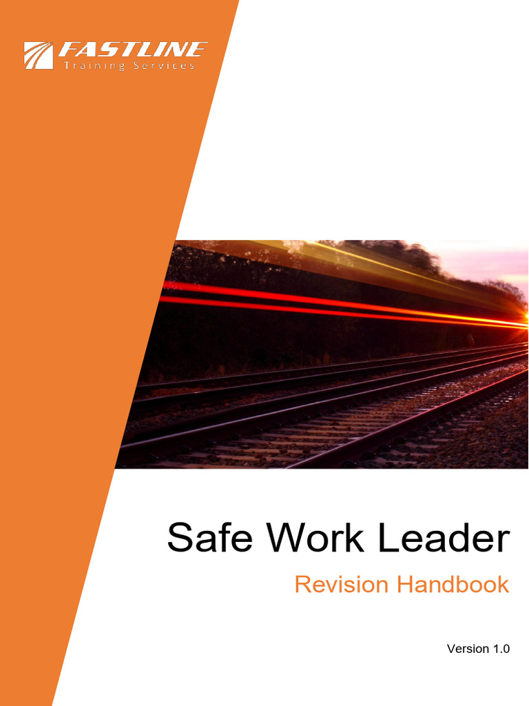 Safe-Work-Leader-Revision-Handbook-V1.0-3-4 | PDF | Occupational Safety ...