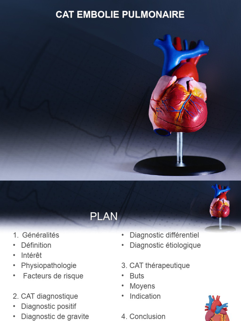 Prise en charge de l'embolie pulmonaire | PDF | Infarctus du myocarde ...