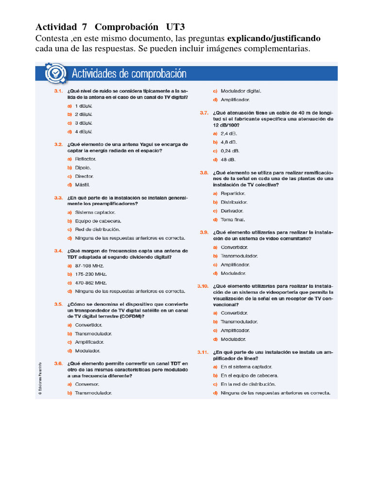 Actividad 7 ComprobacionUT3 | PDF