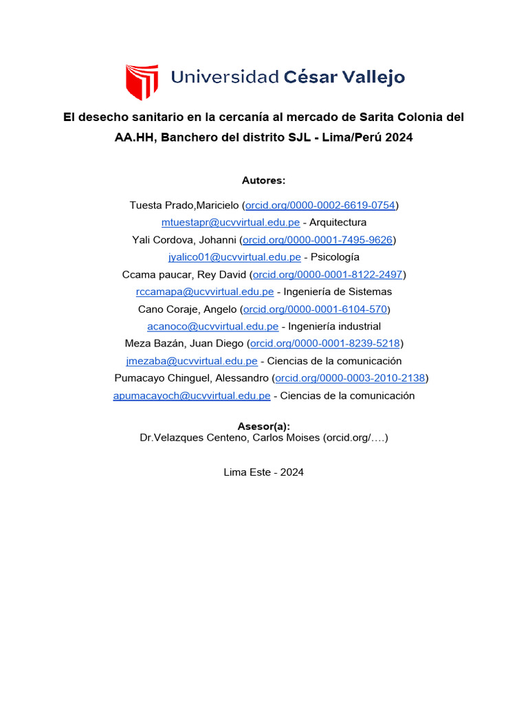 Esquema TIF | PDF | Residuos | Infección