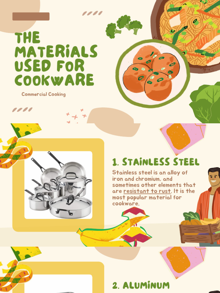 Materials Used For Cookware | PDF